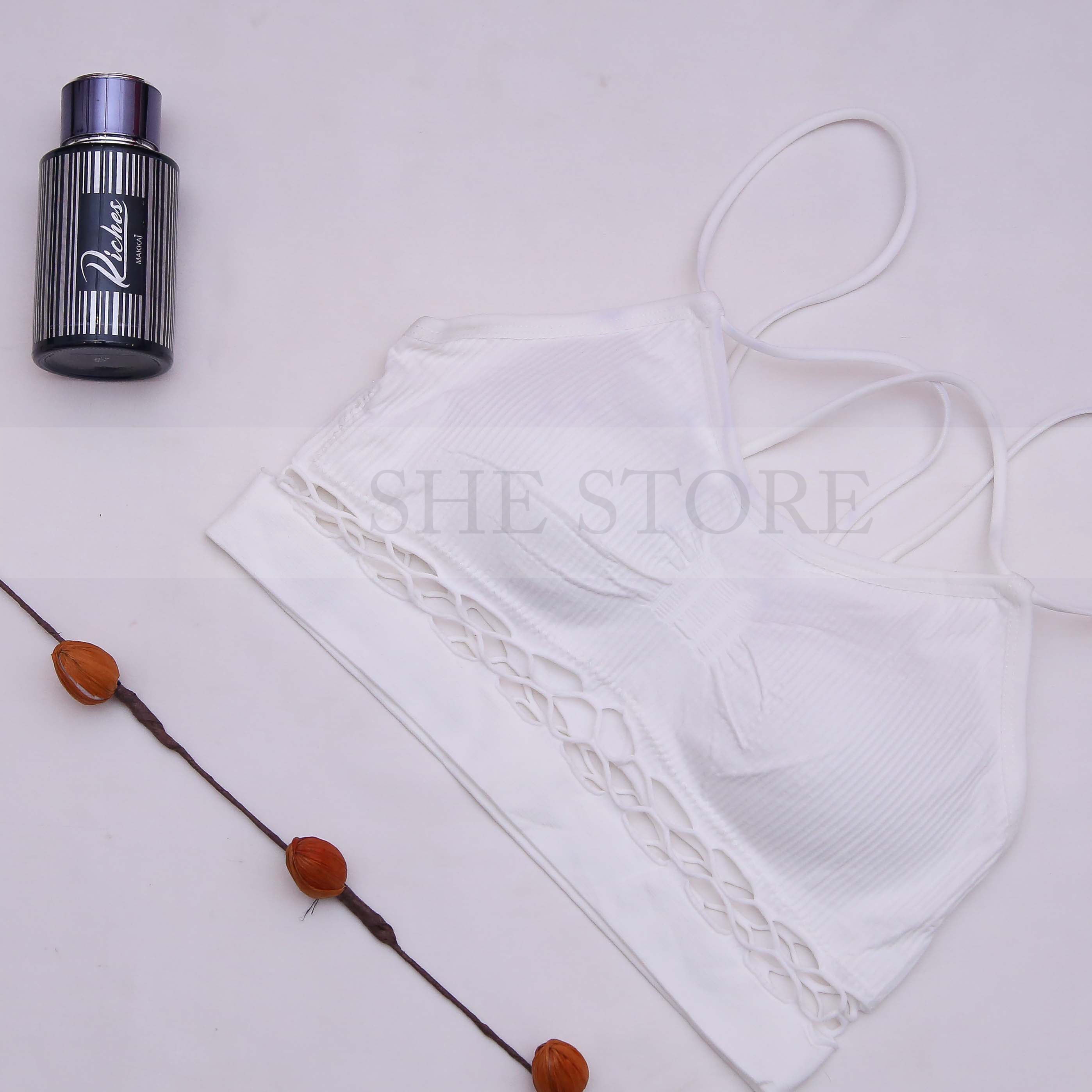 Rib Cut Style Free Size Aire bra – Shestore.pk