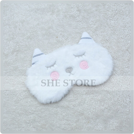 Sleeping Eye Mask-White – Shestore.pk